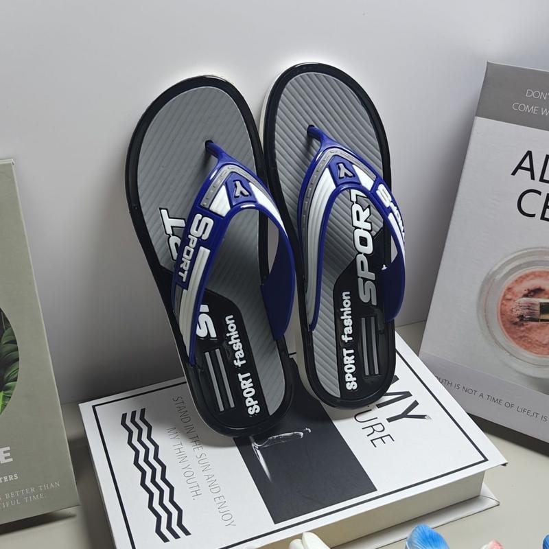 High aesthetic flip flops men's new trendy and personalized anti slip ...