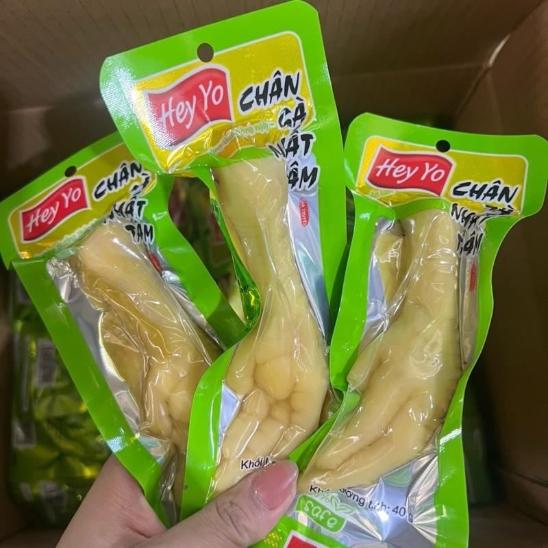 Combo 10 gói chân gà nhất tâm ớt xanh 40g của heyyo food đậm - TikTok ...