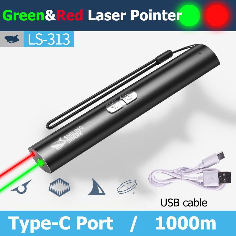 Green Red Laser pointer Smiling Shark LS313 SmilingShark LS 313 - Shop ...