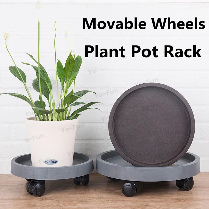 3size Potted Plant Stand Movable Universal Wheel Floor Flowe - TikTok ...