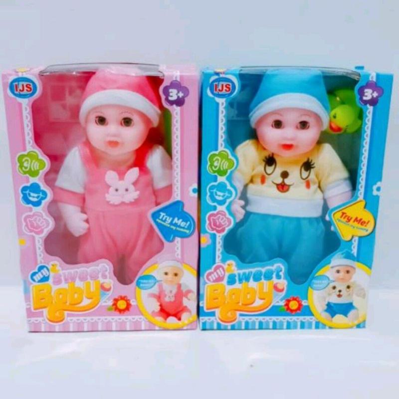 BISA COD PROMO BONEKA BAYI 4 SUARA DAN PANGGIL MAMA PAPA NANGIS - Shop ...
