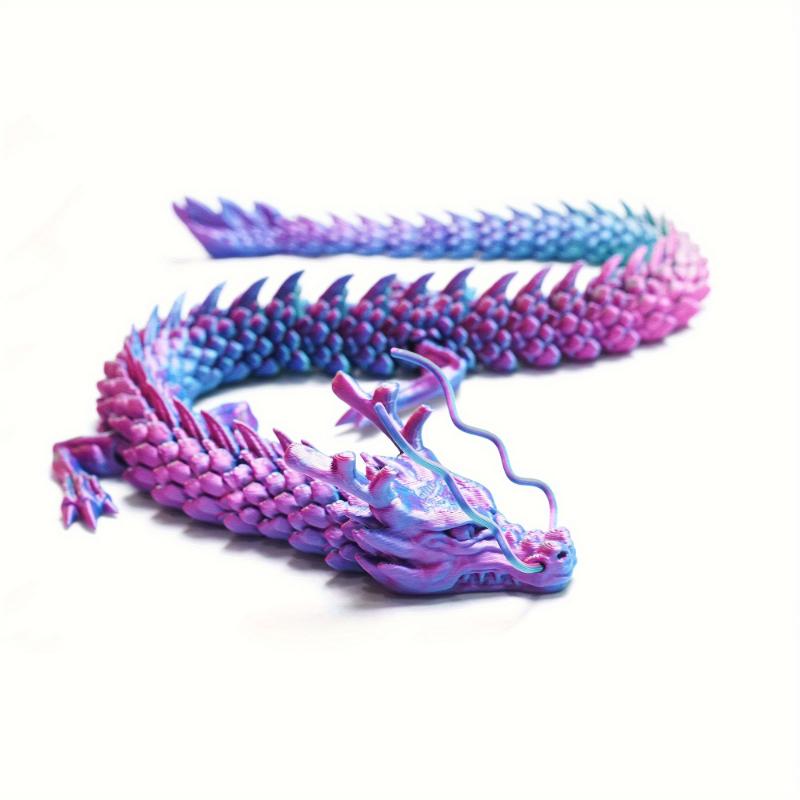 [REDEFINE HAPPY] 12-Inch 3D Printed Chinese Dragon with Articulated ...