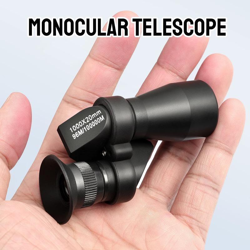 Monocular telescope, portable, HD, pocket size, high magnification ...