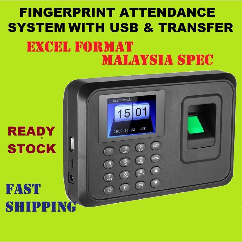 PREMIUM Fingerprint Time Attendance Digital Finger Print punch - TikTok ...