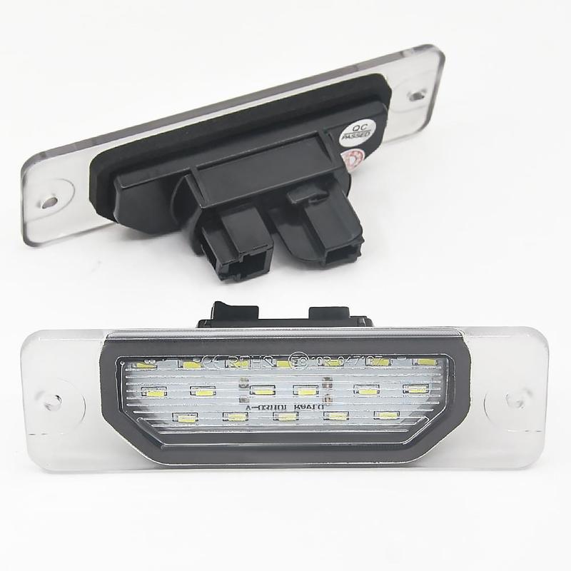 1 Pair License Plate Light Lamp 18SMD No Error LED Number OEM Direct ...