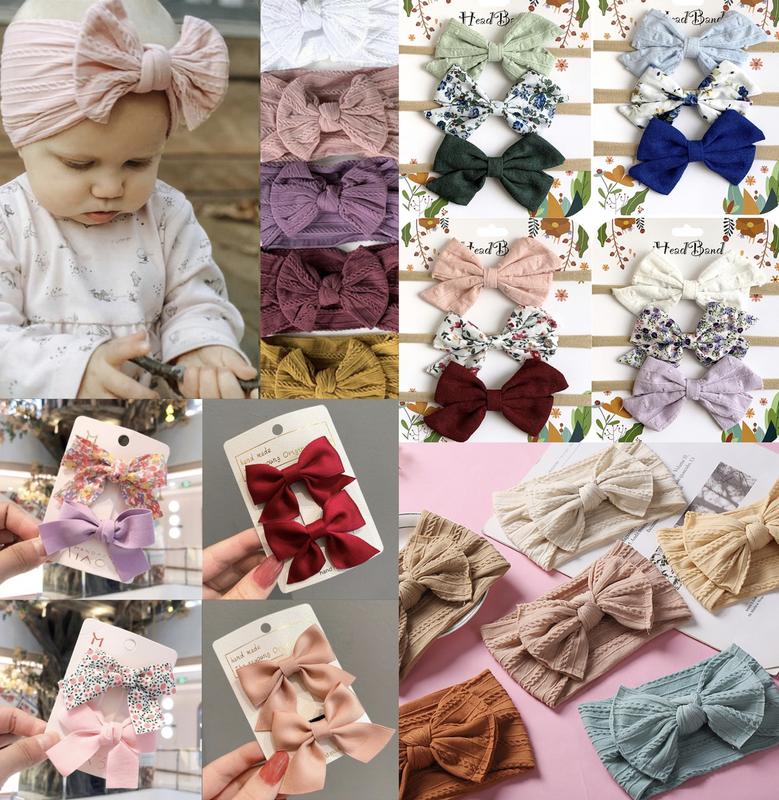 [Little QQ Baby Shop]Newborn Cute Baby Girl Kids Children HairbandLovely - TikTok Shop Malaysia