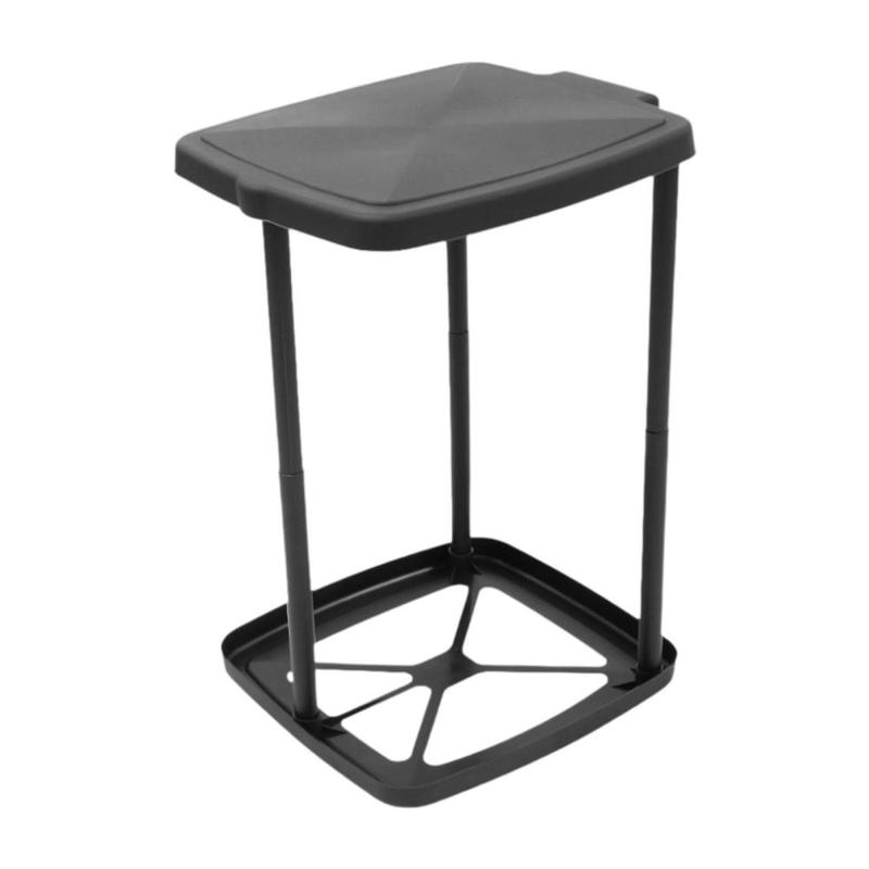 Trash Bag Holder Trashcan Stand Flip Lid Creative Ornament Decor ...