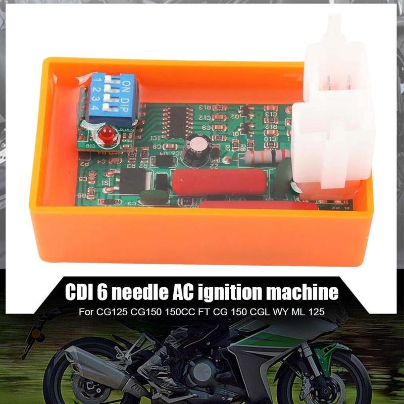 Programmable CDI For Motorcycle Lgnition 6 Pin AC CDI Racing - TikTok ...