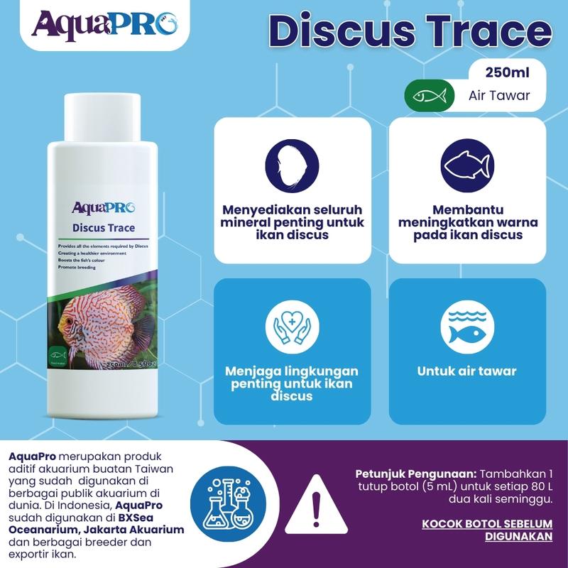 AquaPro Discus Trace 250ml/8.5floz - Shop | Tokopedia