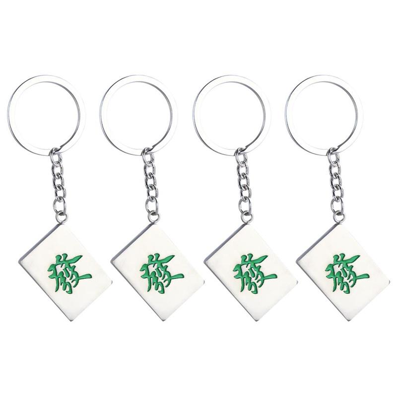 Mahjong Keychain Unique Pendant Bag Charm Ornament Baby Girl - TikTok ...