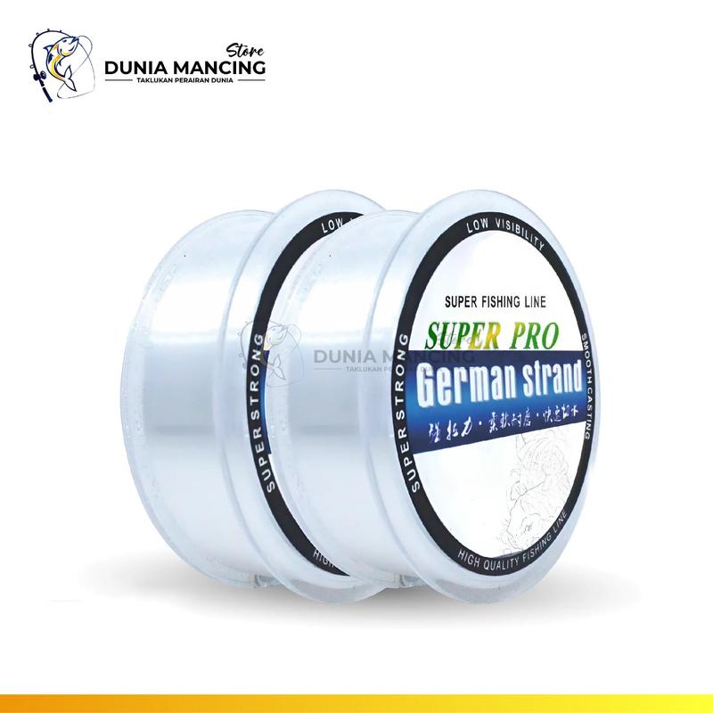 Senar Pancing Germany Super Fishing Line 100m Senar Pancing Invisible ...