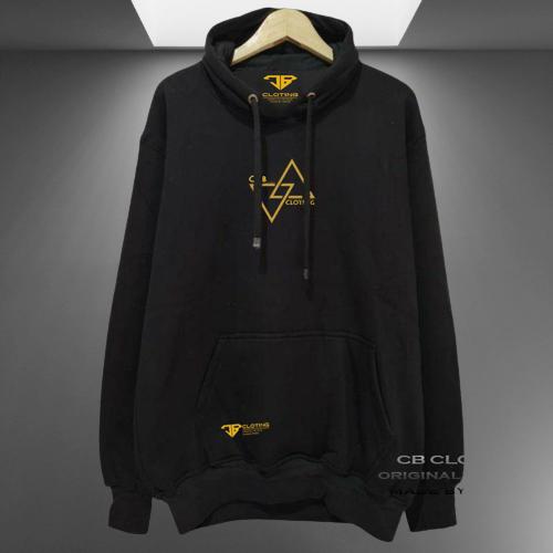 Promo Sweater Hoodie Pria Wanita Cb Cloting Warna Hitam Segitiga ...