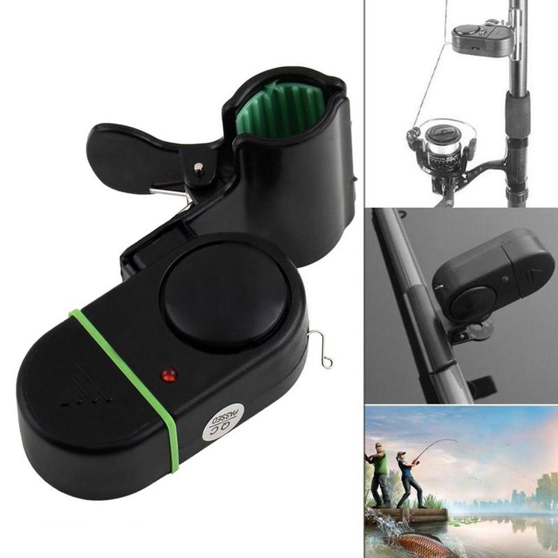 Electronic LED Light Fishing Alarm Clip-on Night Rod Fish Bite - TikTok ...