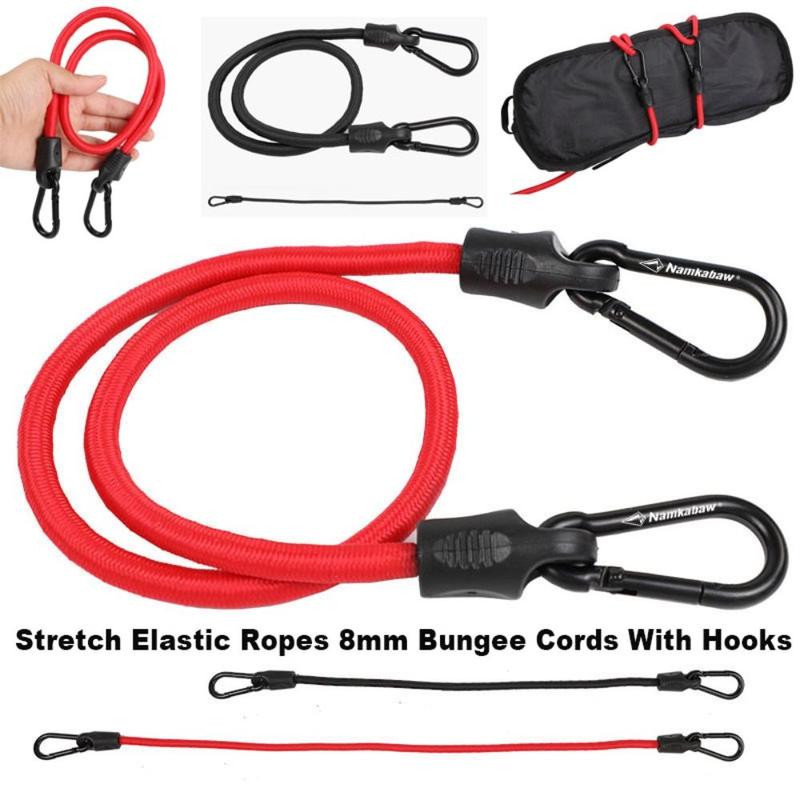 High Quality 8MM Stretch Elastic Ropes With Hooks 7 Styles Lightweight ...