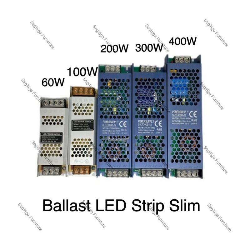 Ballast LED Strip 12 Volt 60W 100W 200W 300W 400W / Power Supply - Shop ...