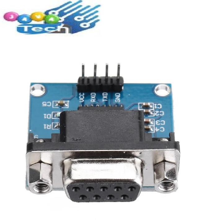 Jual Modul MAX3232 Serial TTL To RS232 Serial Converter Module 3.3V-5 ...
