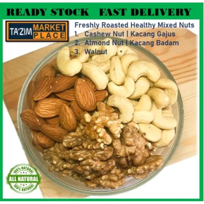 Luxury Mixed Nuts Crunchy | Kacang Campur [Roasted & Unsalted] - TikTok ...