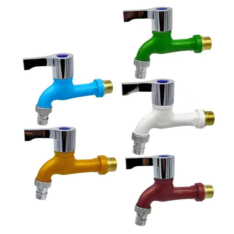 1 PC Garden Balcony Water Tap 1/2" Male Thread Wall Mount Washing ...