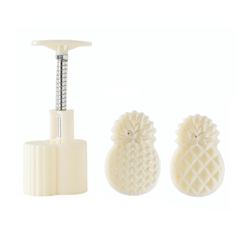 Acuan Kuih Bulan, JIATA, Berbentuk Nanas / Teratai, Bahan Plastik ...