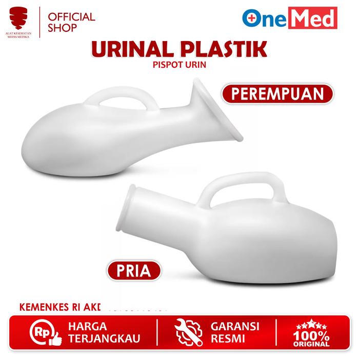 Jual Urinal Pria Alat Bantu Pipis Kencing Urin Pispot Plastik Laki-laki ...