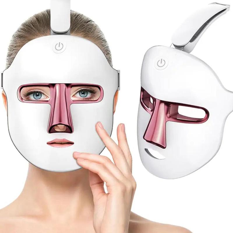 7 Color LED Facial Mask, 1 Count Portable Facial Face Mask ...