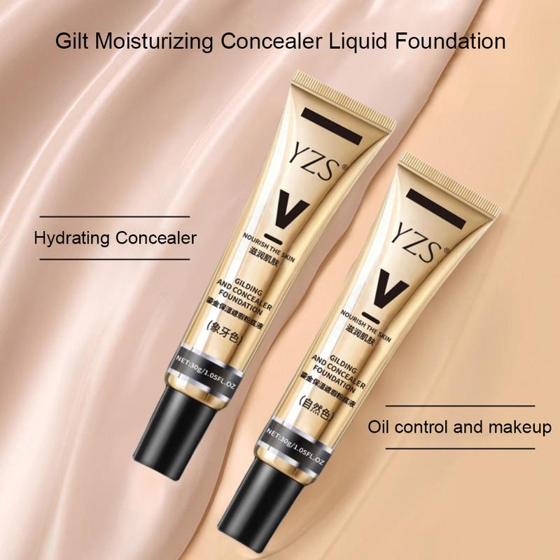 Concealer Cecair, YZS, Asas Mencerahkan, Kawalan Minyak, Kri - TikTok Shop Malaysia