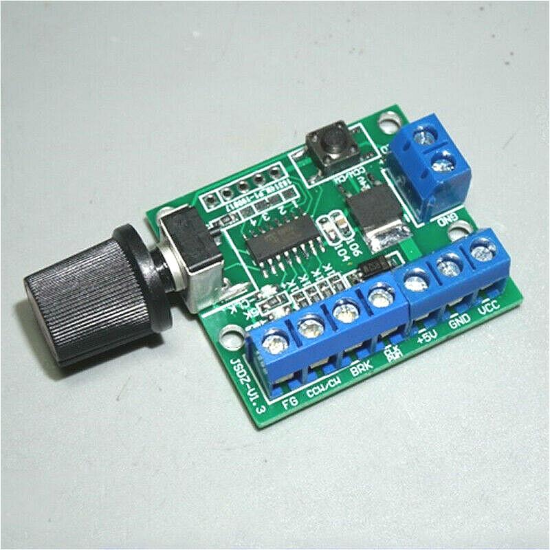 DC 8-24V 4A Brushless Motor Speed Controller Reverse PWM/CLK Signal ...