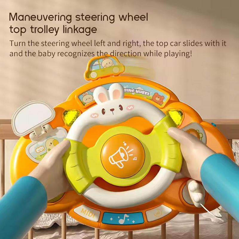 Childrens Driving Simulator Car Toys Cartoon Electric Simulation ...