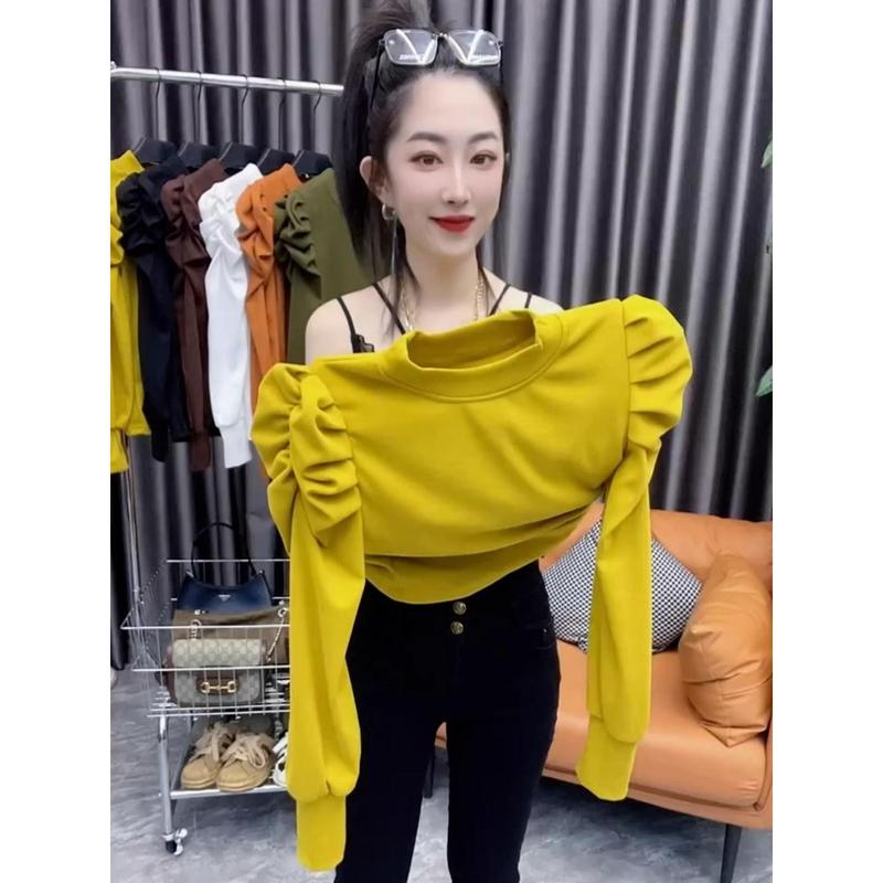 Baju Atasan Manis untuk Wanita, Gaya Korea, Stesen Eropah, 2023 ...