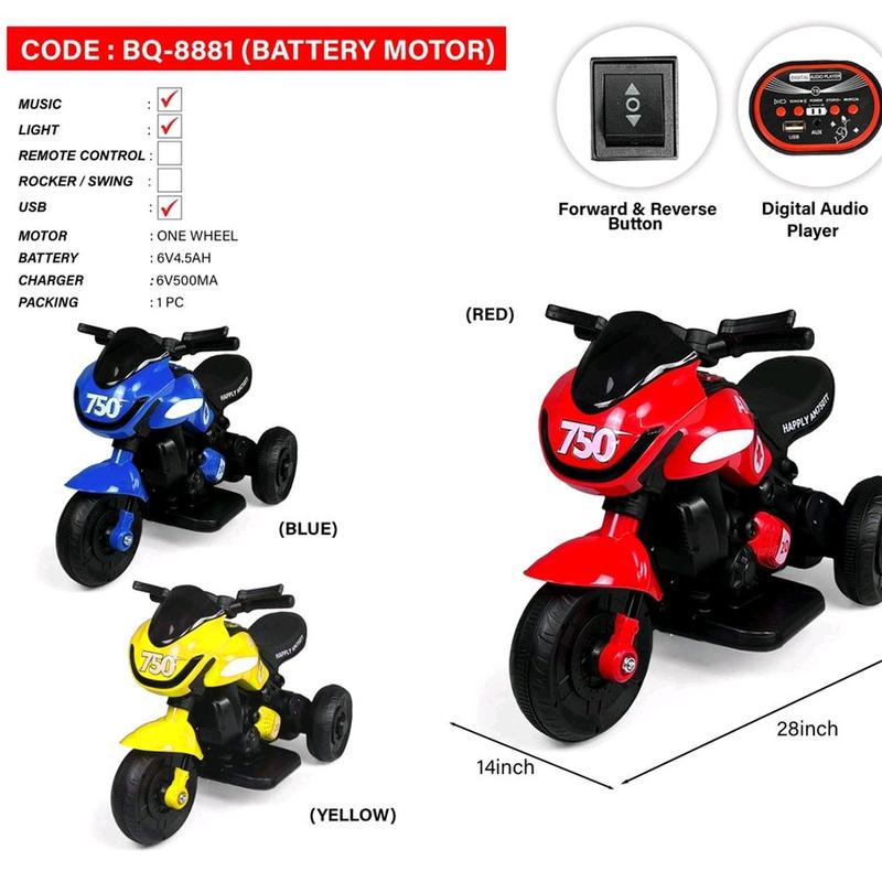 bateri motor ini sesuai untuk budak kecil - TikTok Shop Malaysia