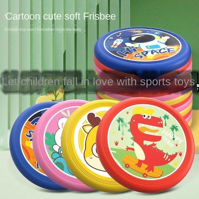 Soft Frisbee Toy Children's Flying Saucer Sports Outdoor Hand Throw ...