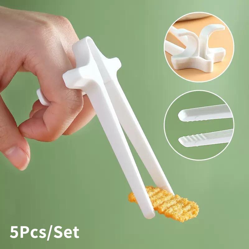 5pcs/set Play Game Finger Chopsticks Eat Snacks Artifact Eat - TikTok ...