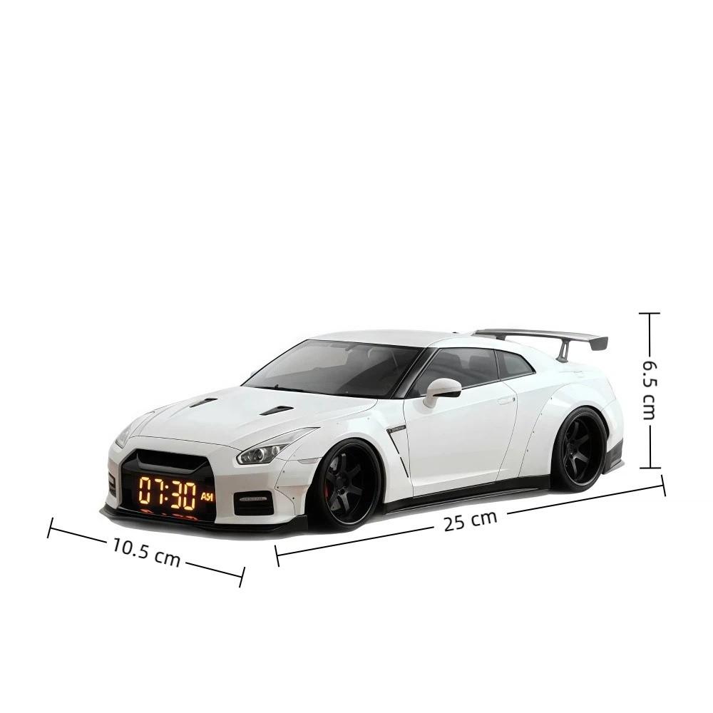 New LED Display Hyper-car Alarm Clock Super Car Shaped Portable Novelty ...
