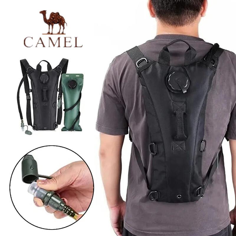 Camel Waterproof Tactical Hydration Backpack With Bladder Outdoor ...