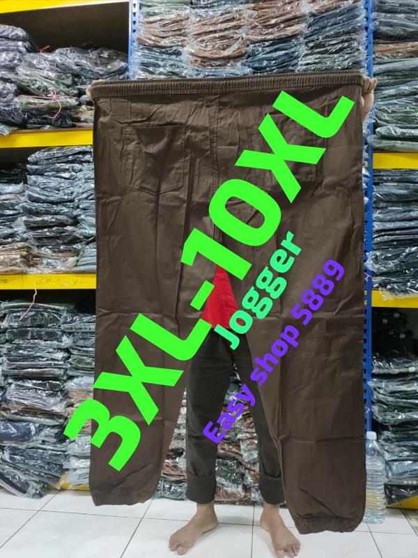 (3xl-10xl)Jogger Pants Plus Size Unisex (Ready Stock).Seluar - TikTok ...