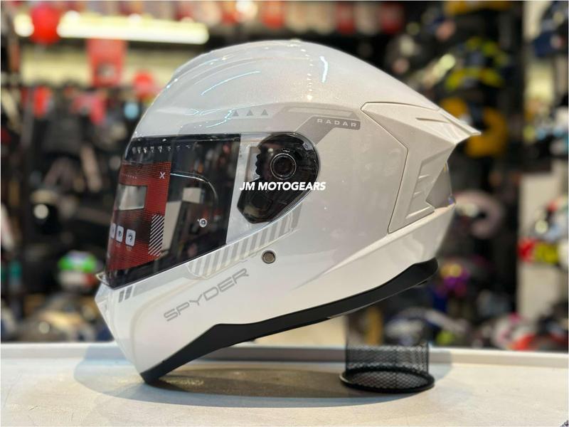 SPYDER RADAR FULLFACE SINGLE VISOR HELMET - TikTok Shop Philippines