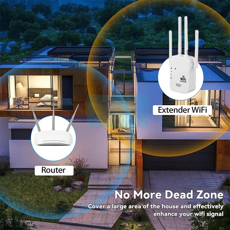 300M Wireless Wifi Range Extender Signal Amplifier Alat Penyambung ...