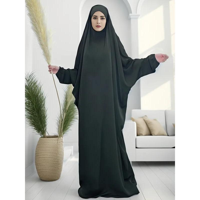 Women's Traditional Arabian Batwing Sleeve Abaya Muslim Loos - TikTok ...