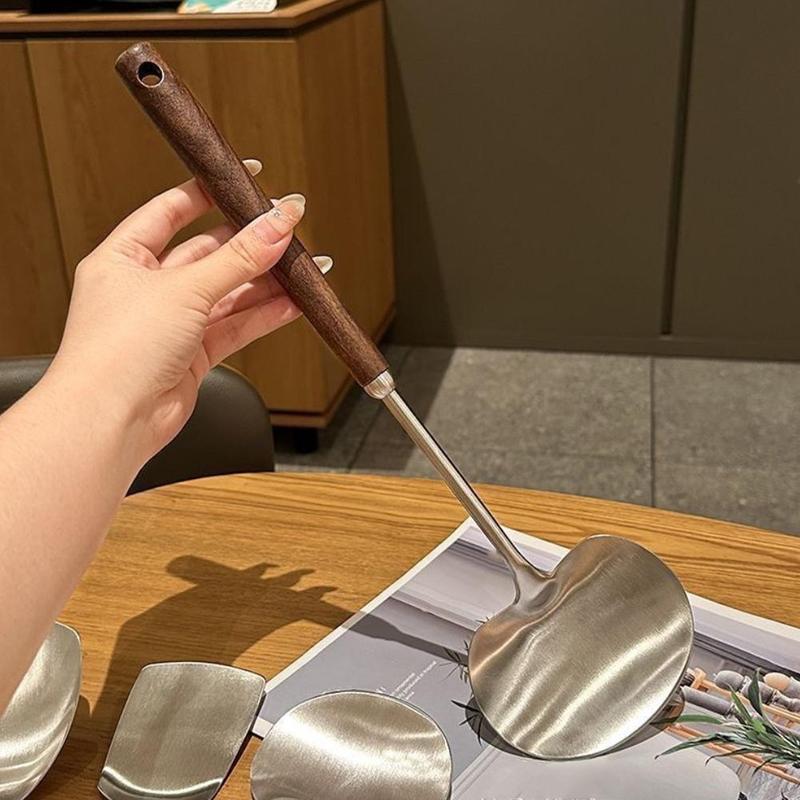 Stainless Steel Mushroom Spatula Household Stir-Fry Old Fashioned ...