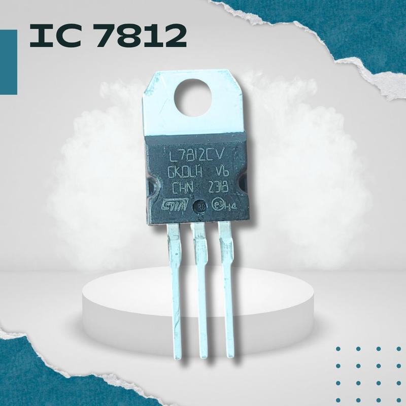 IC 7812 Original 12V 1A Fixed Voltage Regulator untuk Power Supply ...
