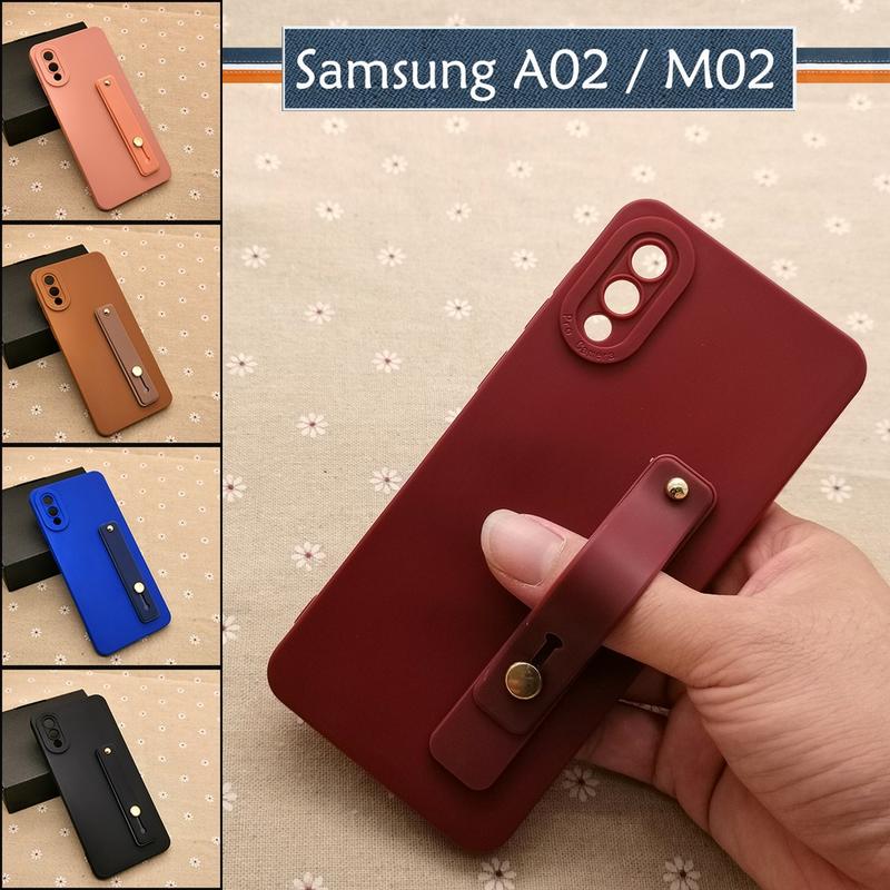 Mobile Case For Samsung Galaxy A02 M02 Plain DIY Ring I-Ring - TikTok ...