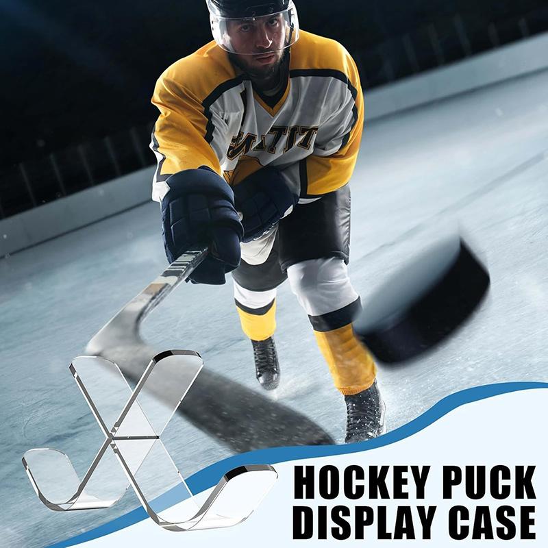 Hockey Puck Display Case Acrylic Triple Hockey Puck Display Stand ...