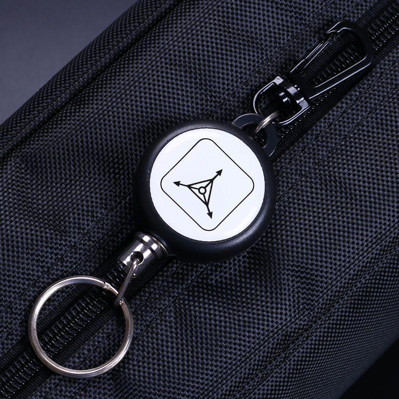 High Resilience Retractable Steel Wire Rope Key Ring Anti-Lost - TikTok ...
