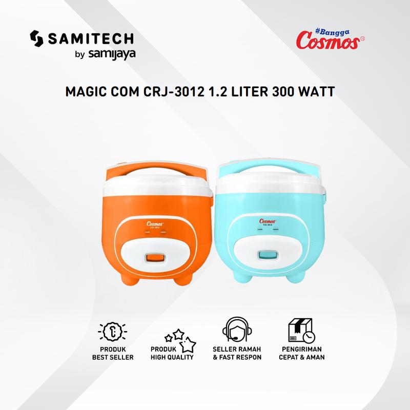 MAGIC COM COSMOS CRJ-3012 RICE COOKER 3012 1.2 LITER - Shop | Tokopedia