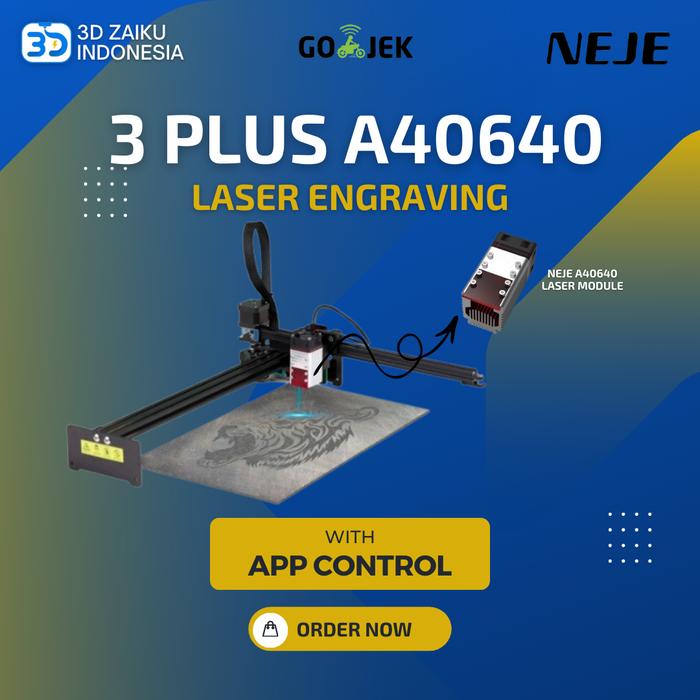Promo Original NEJE 3 PLUS A40640 Laser Engrave Machine with App ...