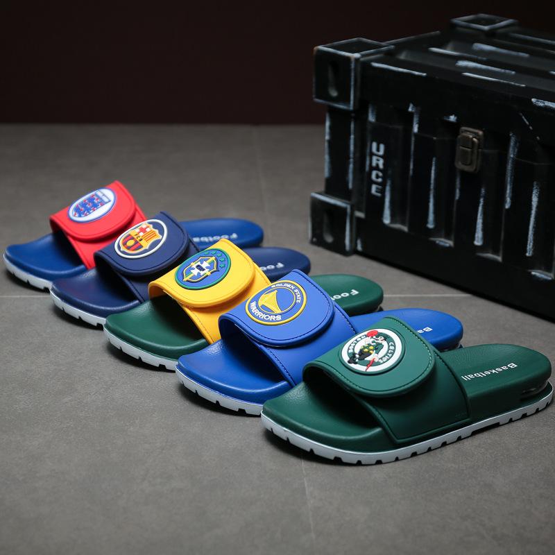 Basketball Slippers Men Summer Shoes Comfortable Men Beach Slippers ...