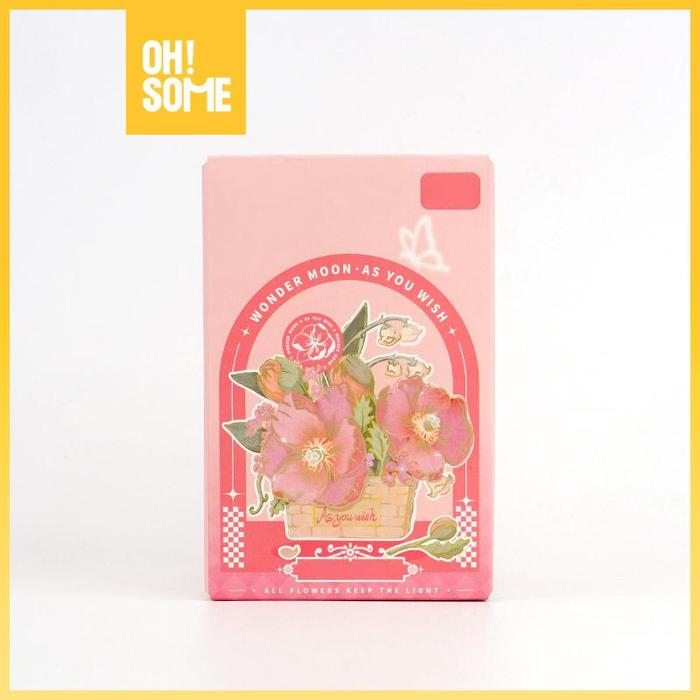 Promo OHSOME Wonder Moon Flowers Pot Mini Block Mainan Rakit Brick Blok ...