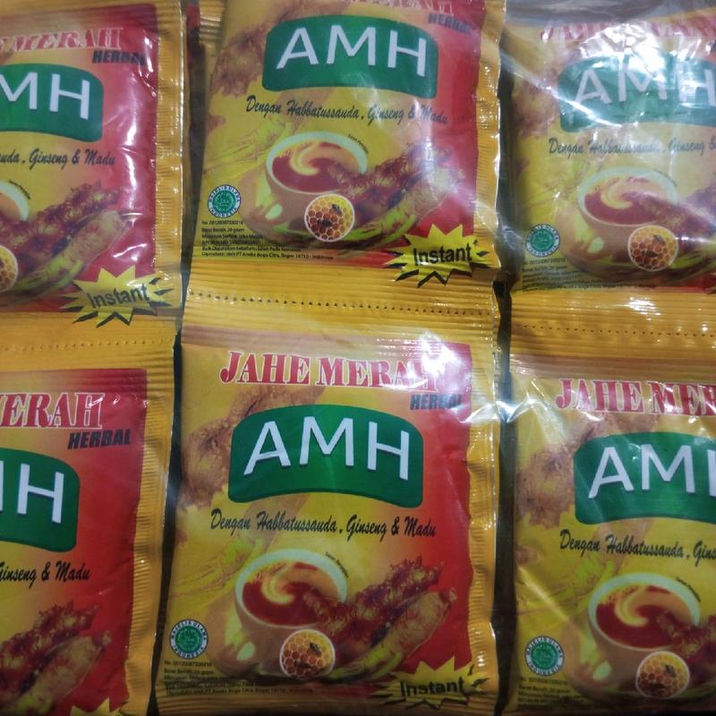 Amh Jahe Merah 1 Pack Isi 5 Renteng - Shop | Tokopedia
