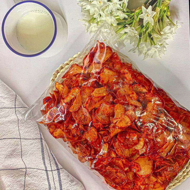 COMBO UBI PEDAS BASAH 1KG (2 PEK) Food Kerepek Snacks Bawang - TikTok ...
