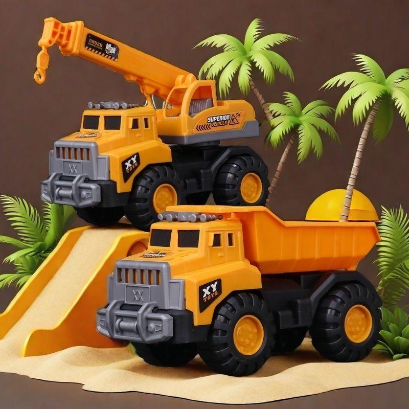 Set Mainan Trak Pengadun Penggali, Lebih Besar, Tahan Lama dan Kalis ...